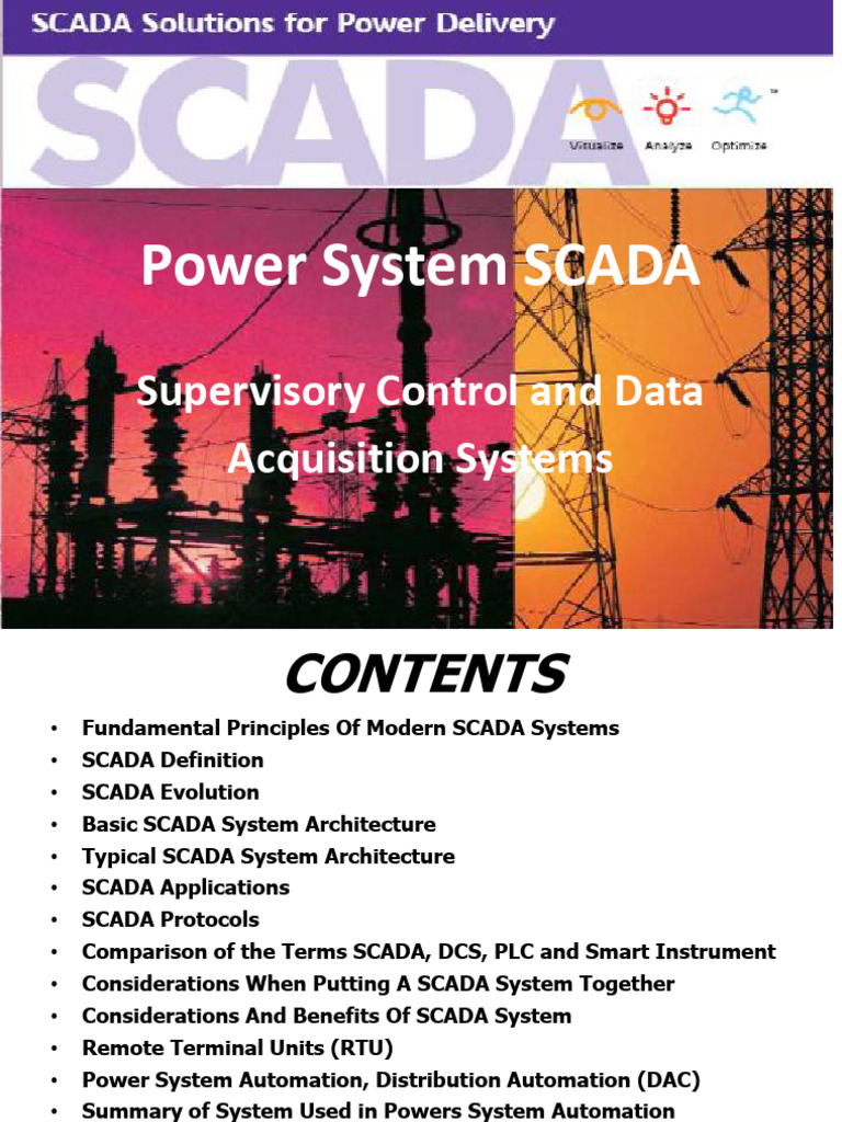 File 002 Power System SCADA | PDF | Scada | Programmable Logic Controller