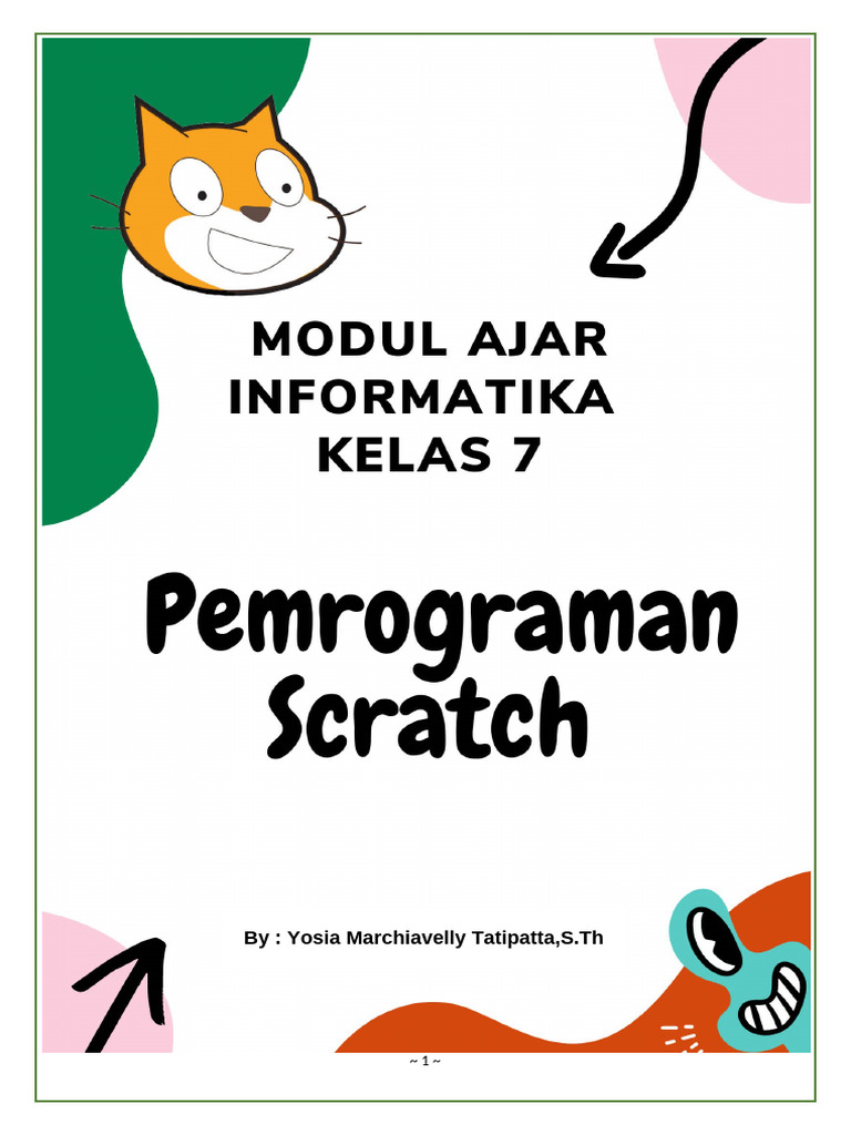 Pemrograman Scratch untuk Siswa SMP | PDF