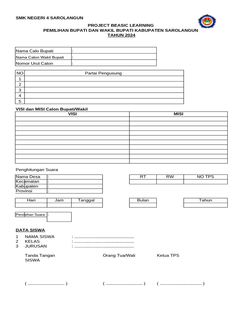 PJBL PKN 2024 | PDF
