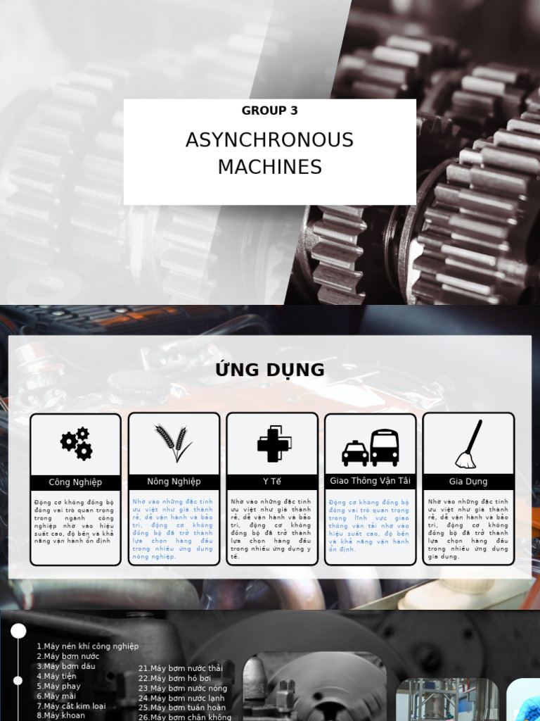 Asynchronous Machines: Group 3 | PDF