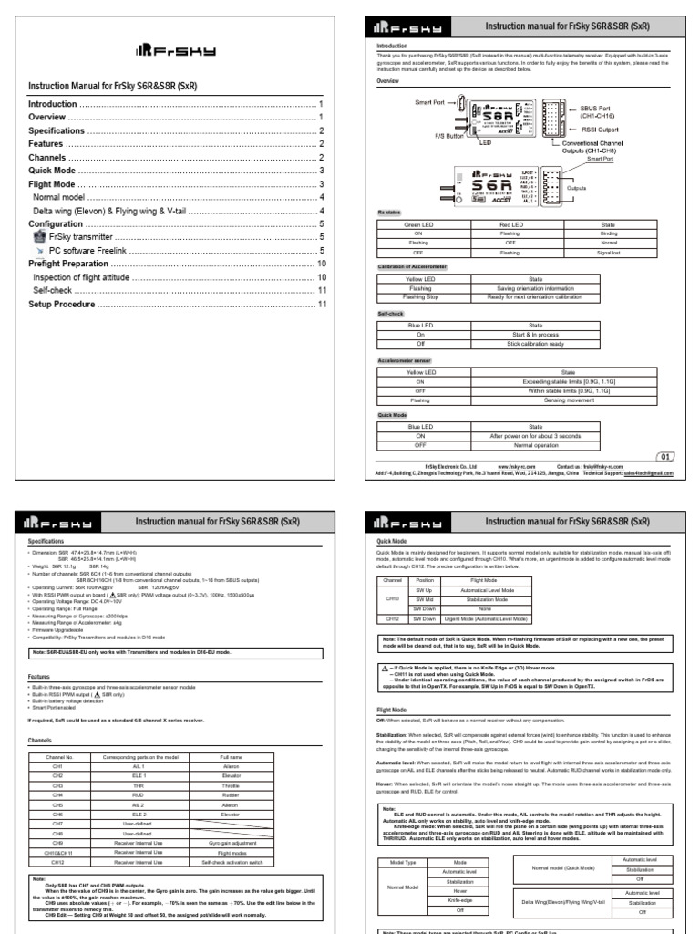 Manual-SxR | PDF | Gyroscope | Accelerometer
