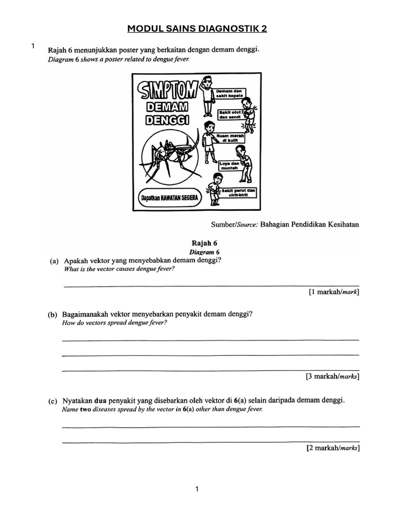 MODUL SAINS DIAGNOSTIK 2 | PDF