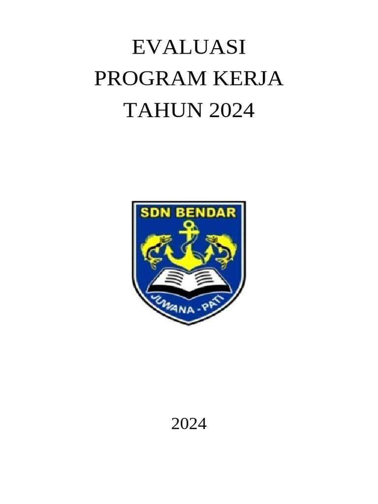 Evaluasi Program Kerja Tahun 2024 | PDF