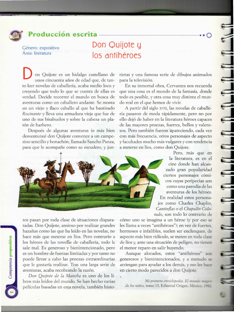 C.L.1. Don Quijote y los antihéroes. 64 | PDF