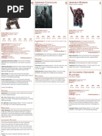 Steel Defender - DND - 5E - CharacterSheet | PDF | Entertainment ...
