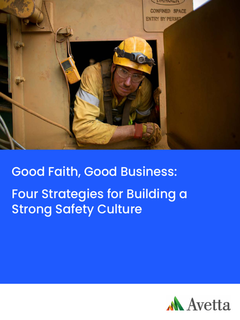 Four Strategies For Building A Strong Safety Culture Avetta Pegasus ...