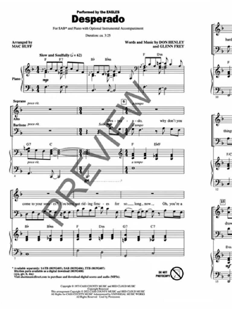 Desperado (3-Part) | PDF