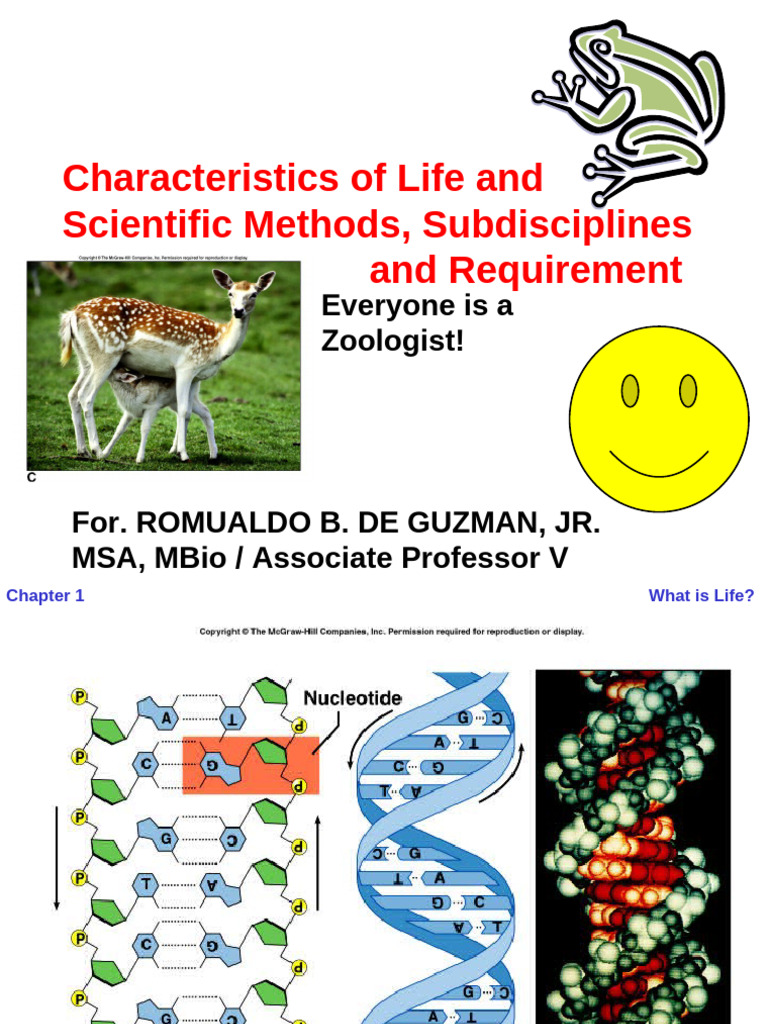 Characteristics of Life Explained | PDF | Life | Reproduction