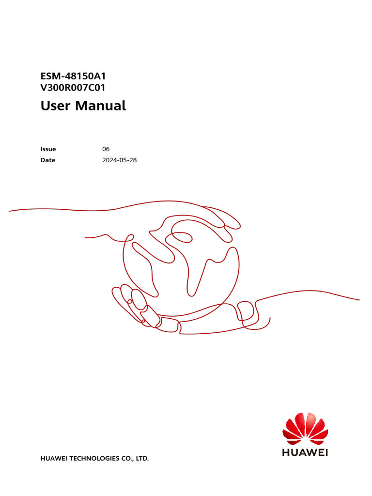 Esm-48150a1 v300r007c01 User Manual | PDF | Electrostatic Discharge ...
