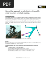 ANSYS Fatigue Analysis Tutorial | PDF | Fatigue (Material) | Stress ...