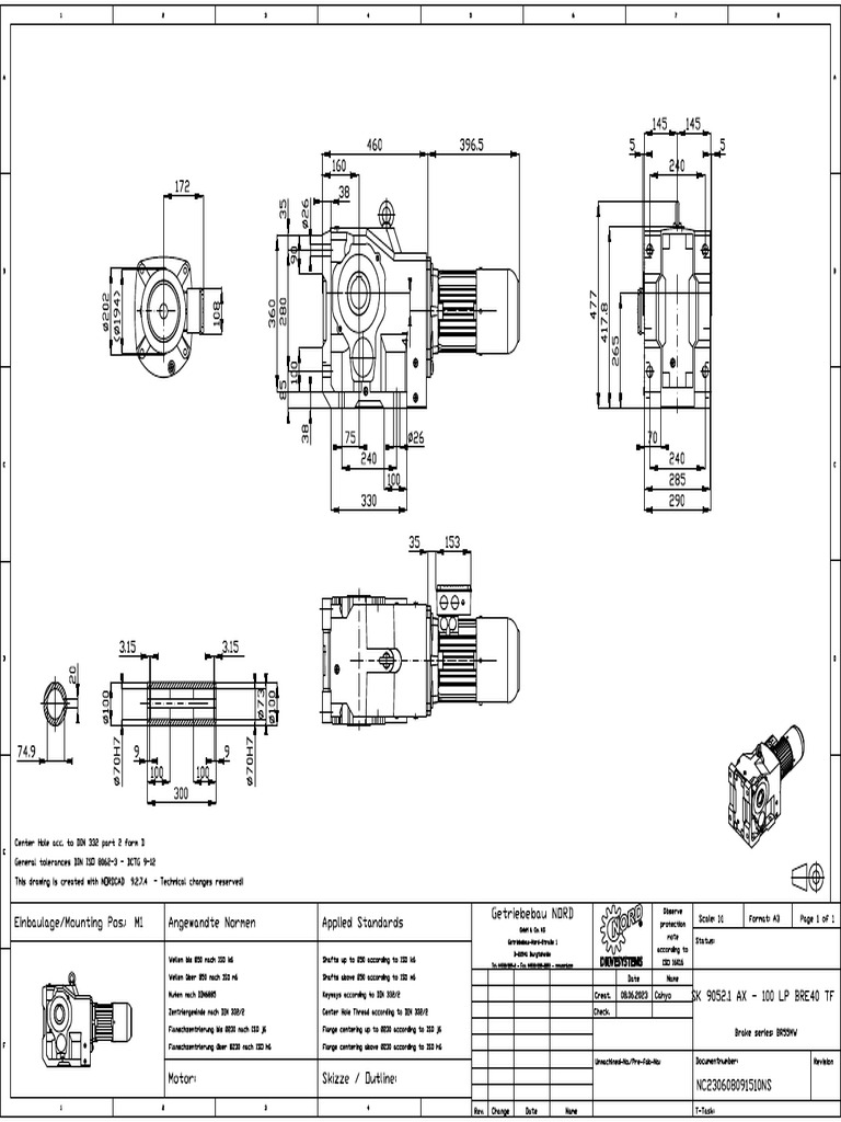 Tripper Motor 09M651 | PDF