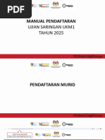 Manual Pendaftaran Ujian Ukm1 - 250429 - 154842 | PDF