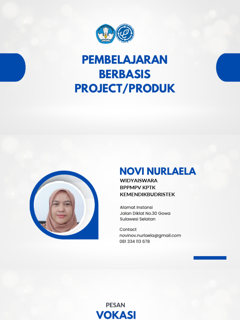 MATERI PJBL NOVI | PDF