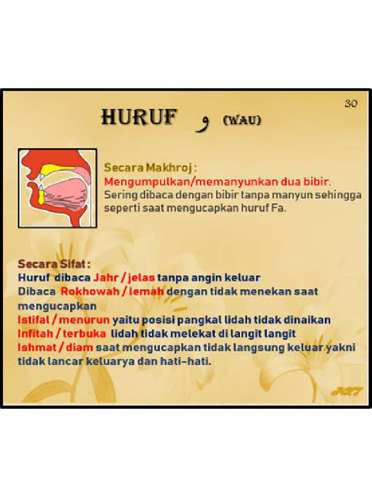 30.-Huruf-Wau_yapisalbadr.org_ | PDF