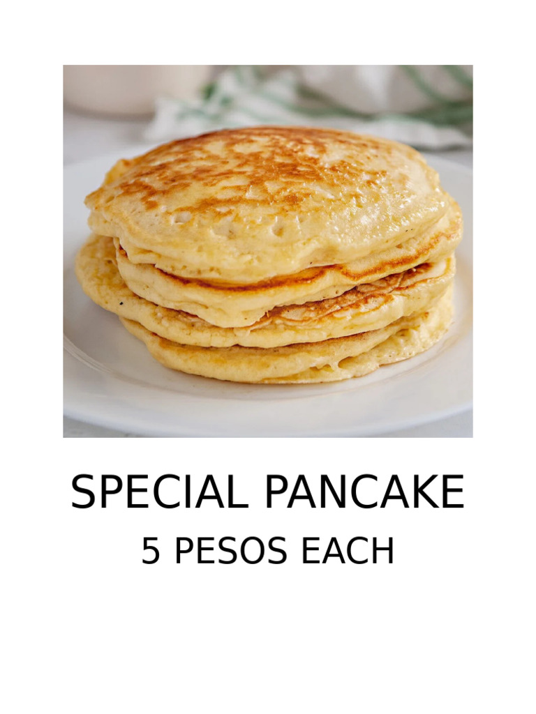 Special Pancake | PDF