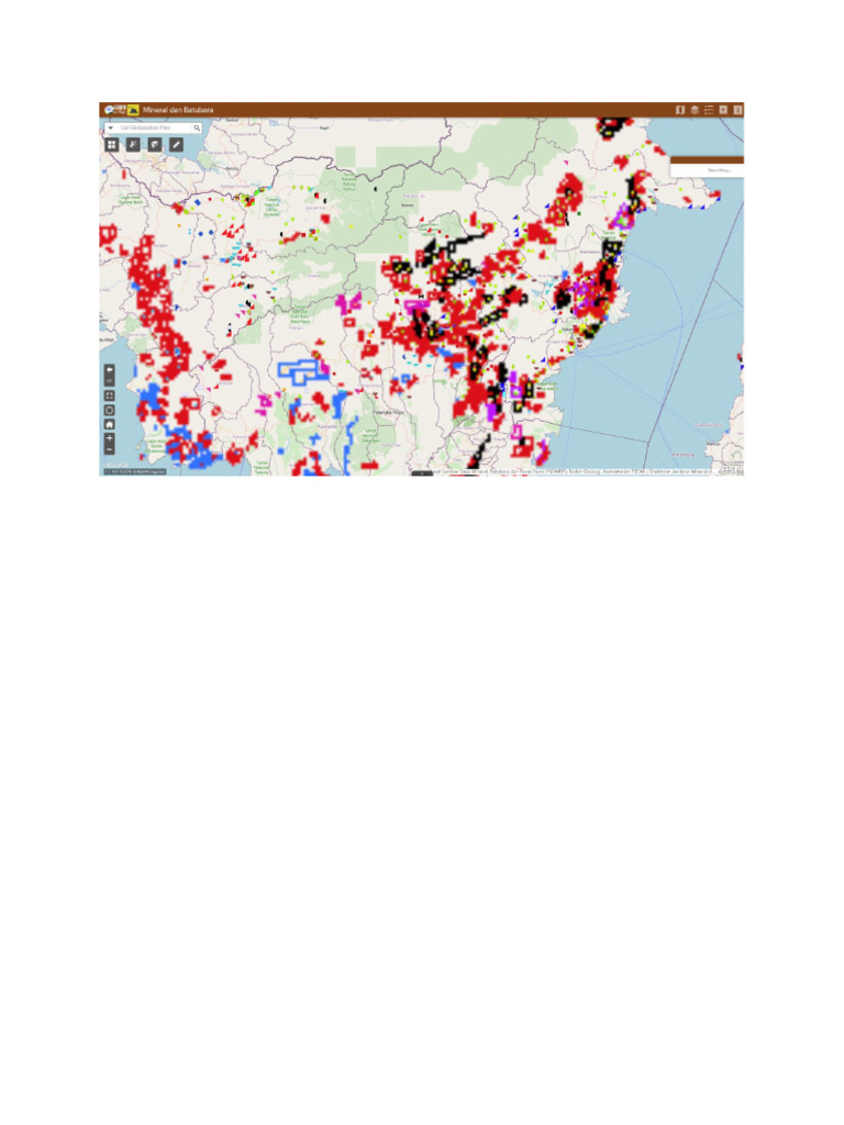 Kalimantan Coal Map - Part2 | PDF