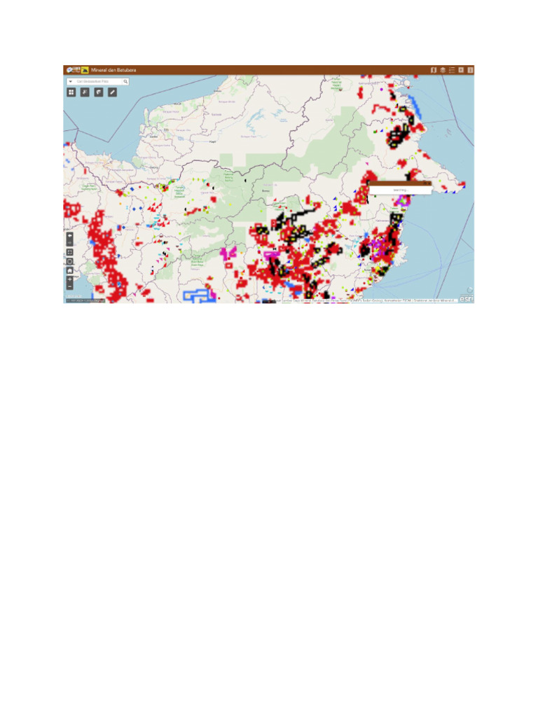 Kalimantan Coal Map - Part8 | PDF