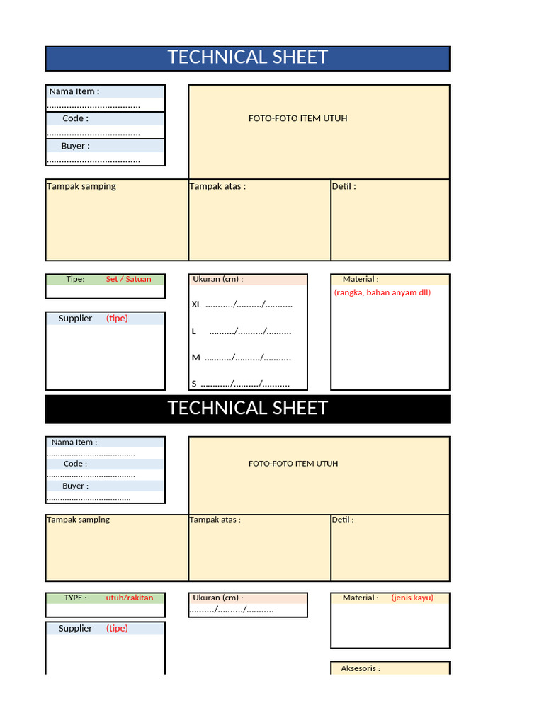 Technical Sheet Anyam 2.0 | PDF