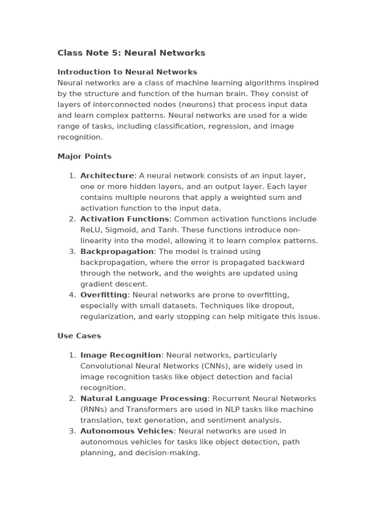 Machine Learning Note 5 | PDF