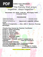 Program Flow Family Day | PDF