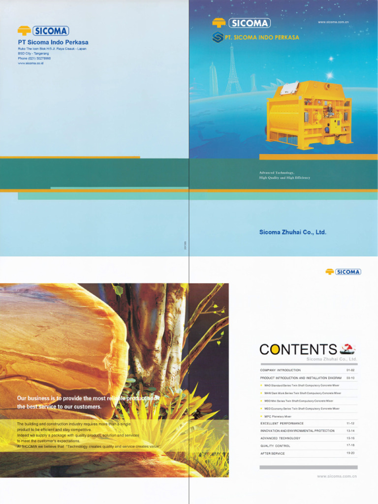Brosur Sicoma Sip | PDF