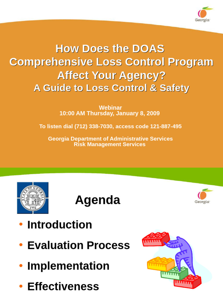 CLCP Webinar A Guide To Loss Control and Safety | PDF | Risk | Safety