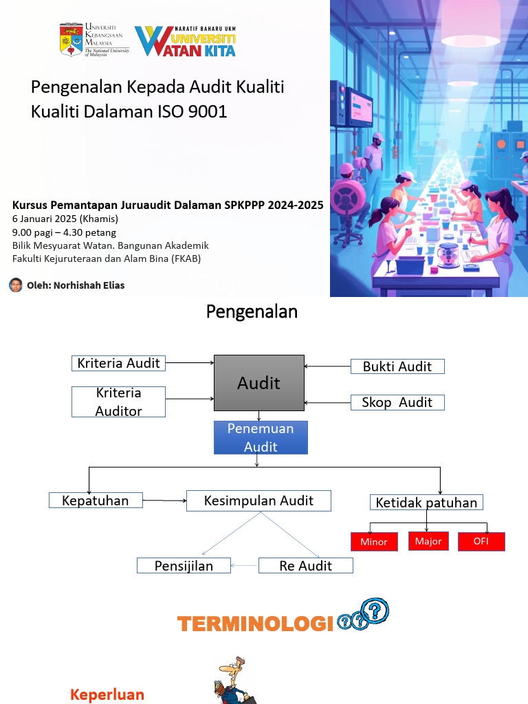 Pengenalan Kepada Audit Kualiti Dalaman ISO 9001 | PDF
