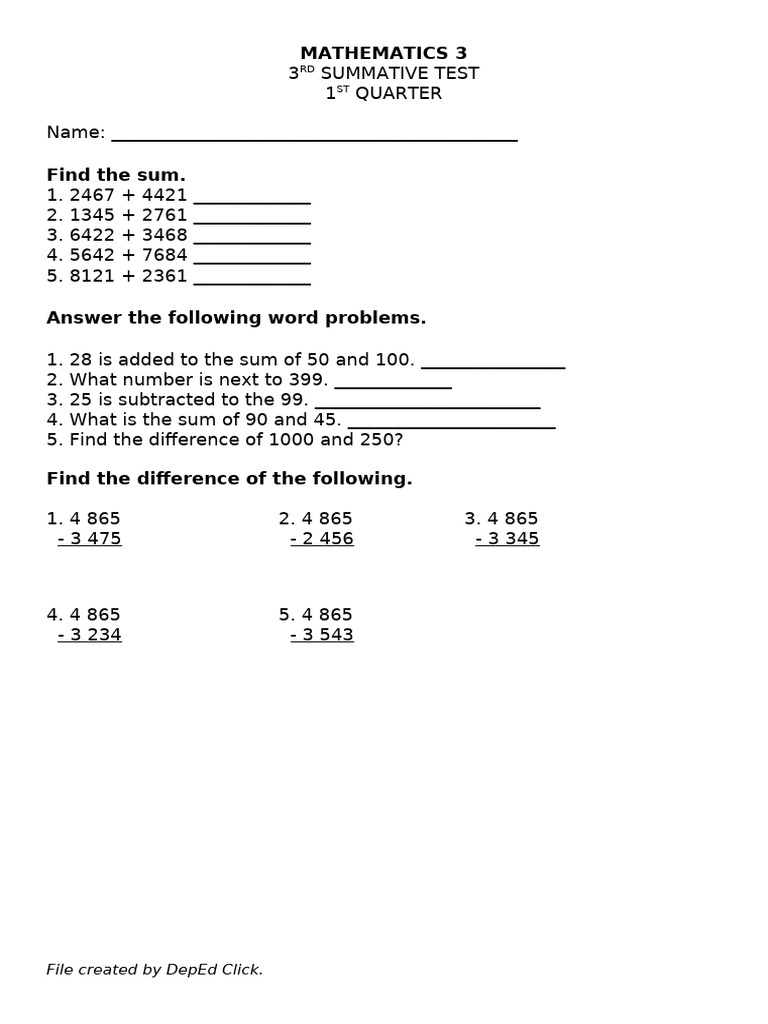 MATH3_ST3_Q1 | PDF
