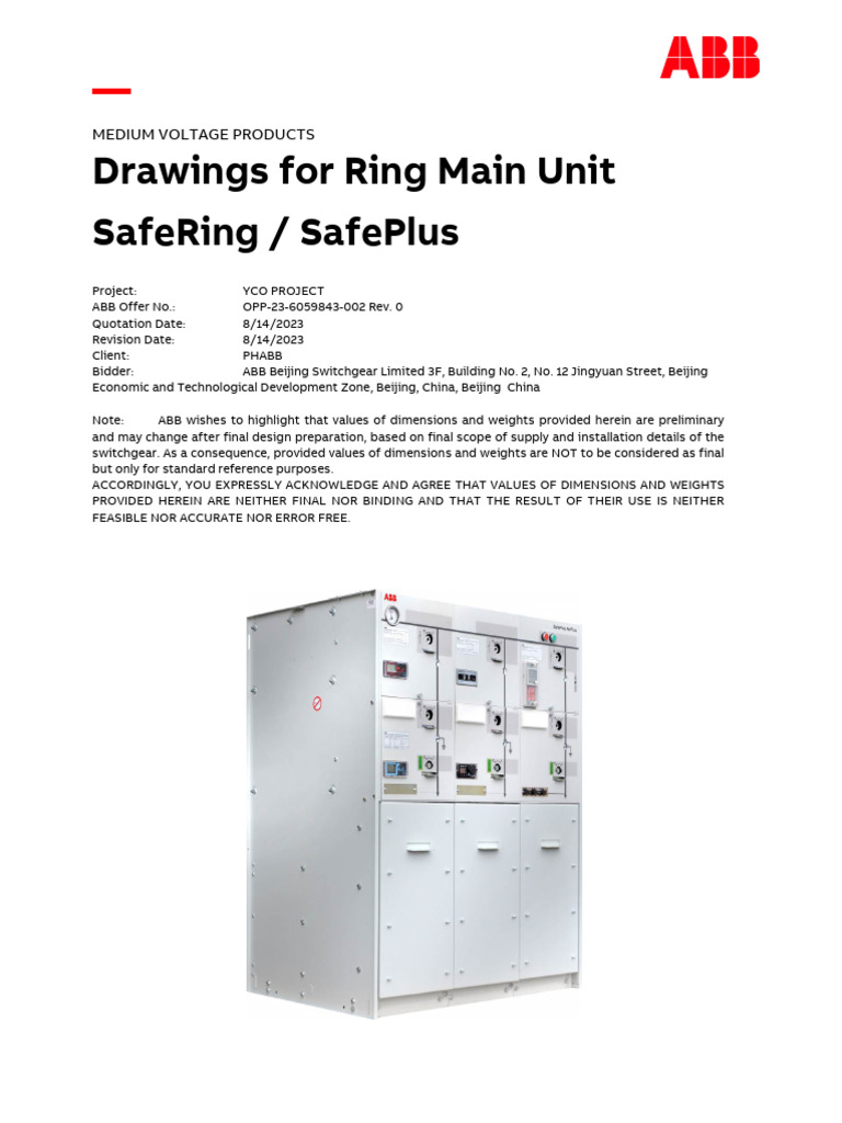 ENG Drawings China OPP-23-6059843-002 20230814 2 | PDF | Electric Power ...