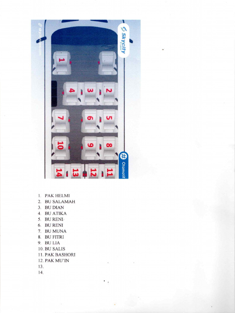 Denah Elf Hiace | PDF