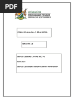 Thothokiso ya Sesotho: Tlhaho le Manollo | PDF | Self-Improvement