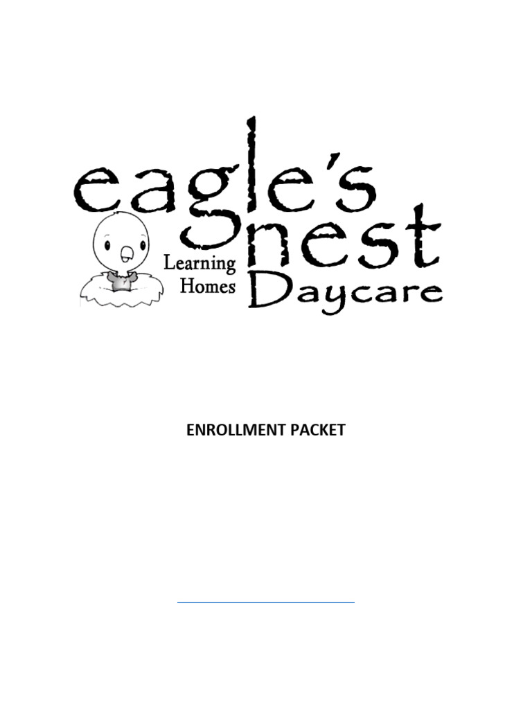 Eagles Nest Daycare Enrollment Packet | PDF | Sunscreen | Child Care