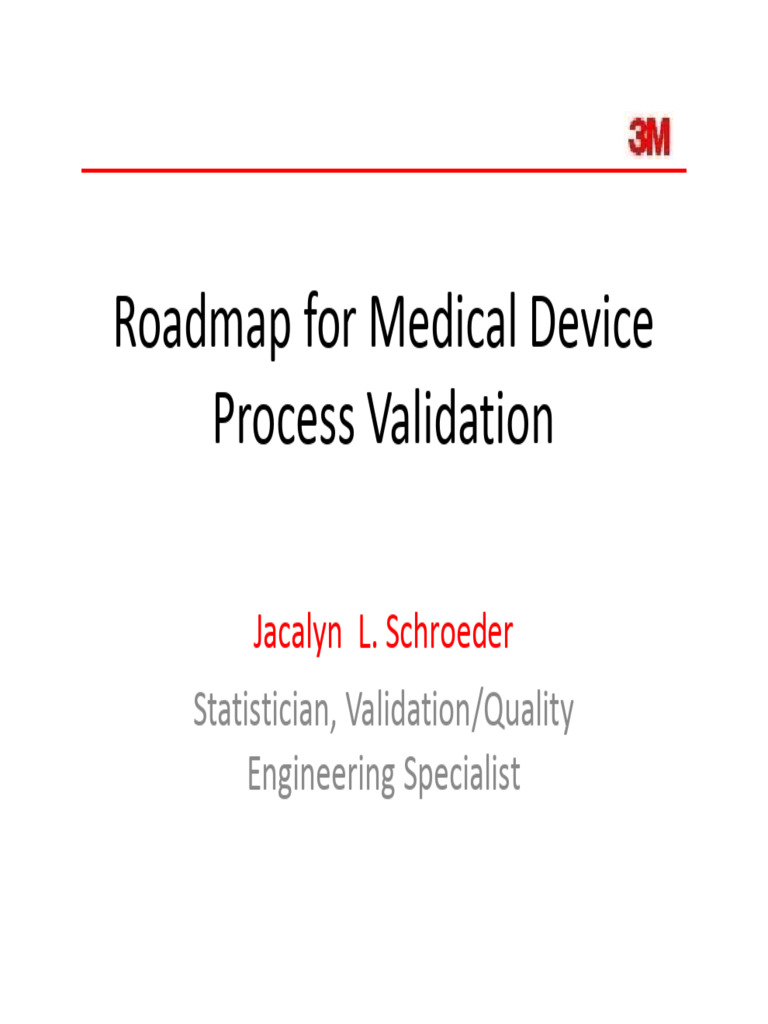 449718005 Validation Medical Device | PDF | Verification And Validation | Sampling (Statistics)