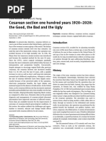 Joel-Cohen vs. Pfannenstiel Incision Study | PDF | Caesarean Section ...