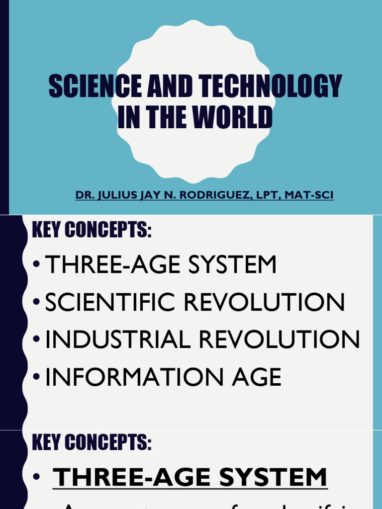 1.2.-Science-and-Technology-in-the-World | PDF | Paleolithic | Homo