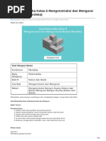 LKPD Matematika Kelas 6 Bab 4 Peluang (Skala Peluang) | PDF