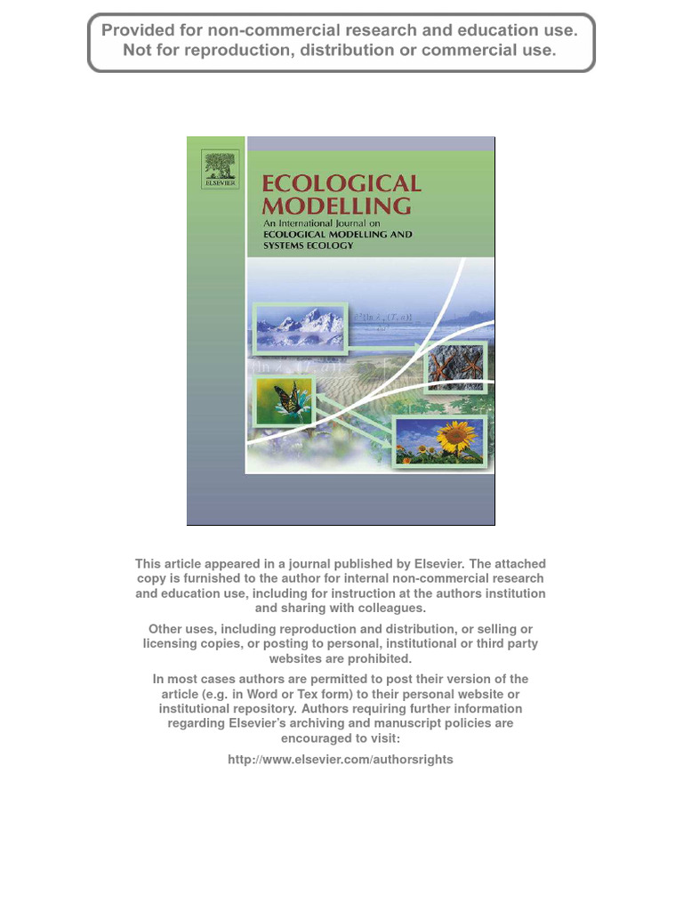A Simple Biogeochemical Model For Estuar | PDF | Estuary | Phytoplankton
