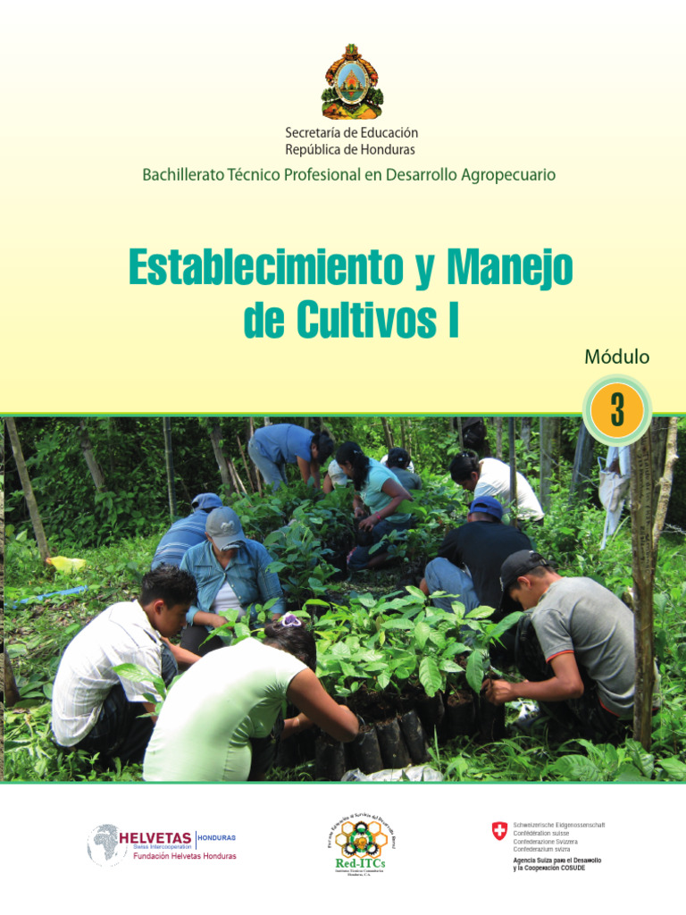 Manual_Establecimiento-y-Manejo-de-Cultivos-I | PDF | Agricultura | Suelo