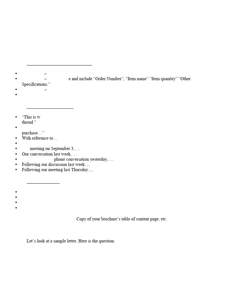 Placing Orders | PDF