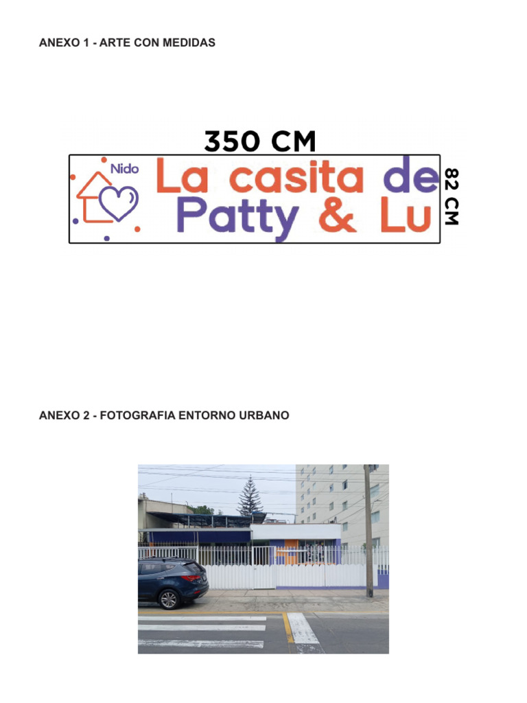 Documento Letrero | PDF
