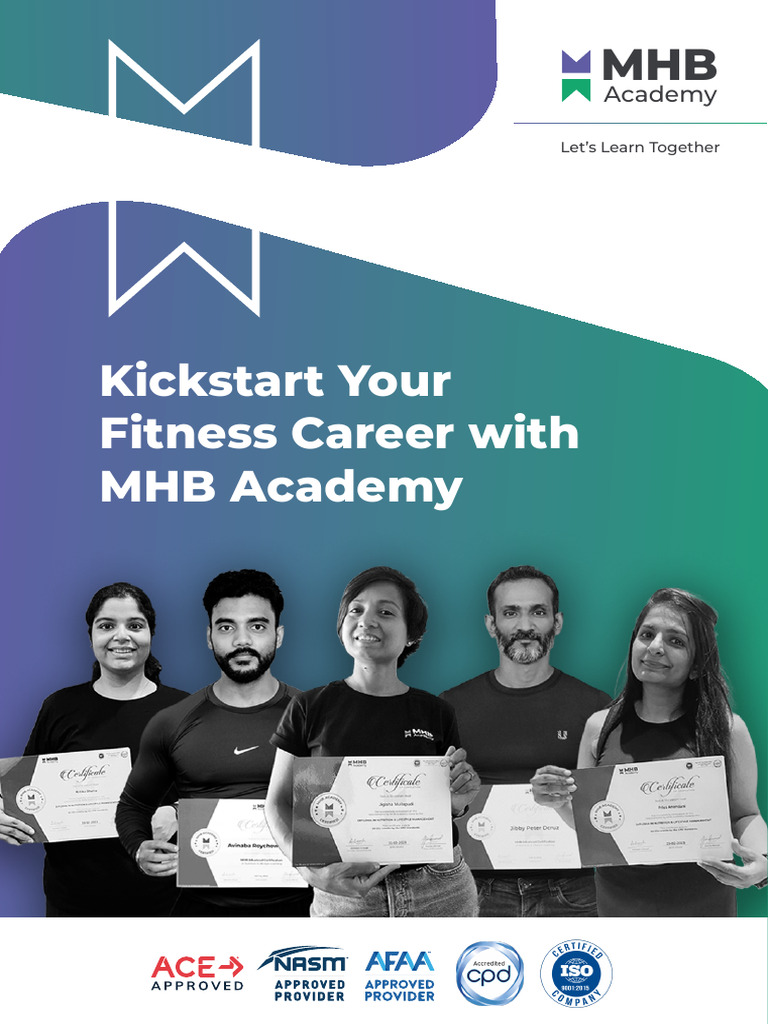 MHB Academy Brochure Mar2024-3 | PDF | Nutrition | Diet & Nutrition