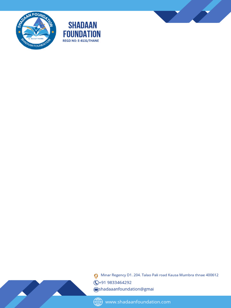 Blue Minimalist Business Letterhead (1) | PDF