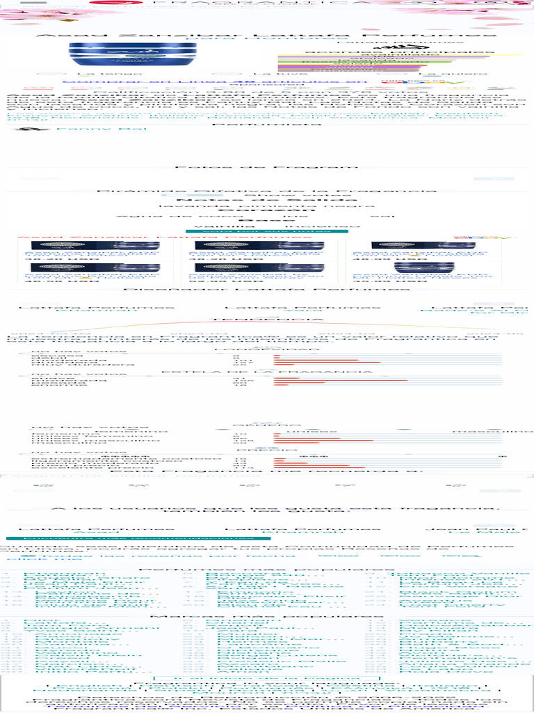Asad Zanzibar Lattafa Perfumes Colonia - Una Nuevo Fragancia para Hombres 2024 | PDF | Perfume ...