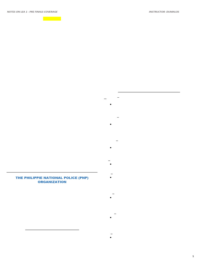 Group 1 and 2 Lea 1 - Pre Final Coverage - Notes and Report | PDF ...