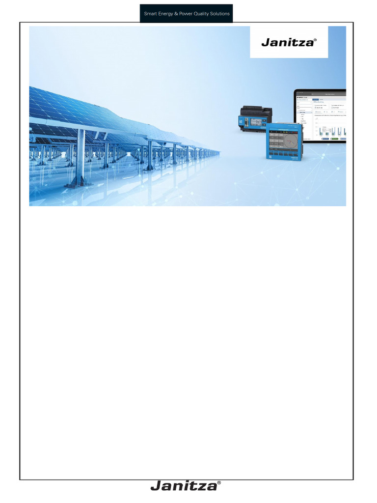 Janitza Electronics-Renewable Energy Solutions V2 Eng 2024 | PDF ...