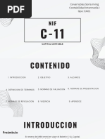 Nif C 11 Capital Contable | PDF | Compartir (Finanzas) | Dividendo
