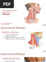 Músculos Do Pescoço | PDF | Vértebra | Coluna vertebral