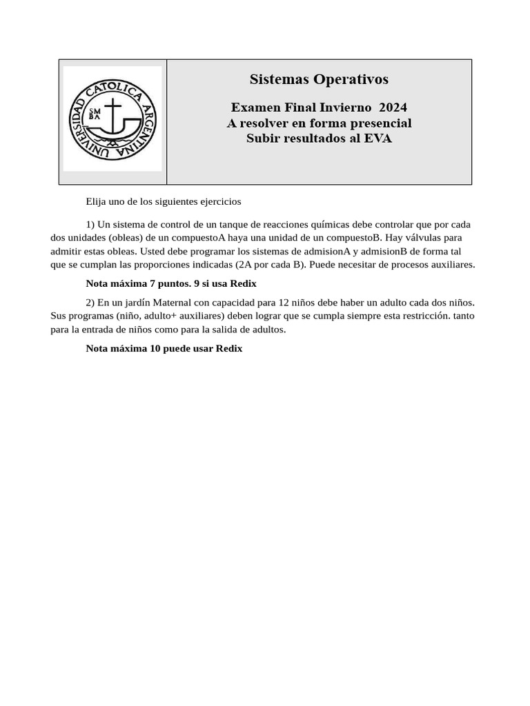 SO2 Invieno 2024 | PDF