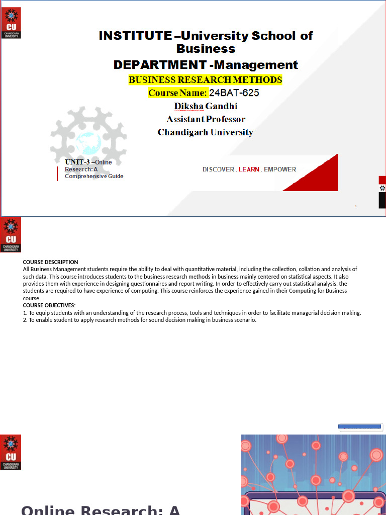 Online | PDF | Sampling (Statistics) | Scientific Method