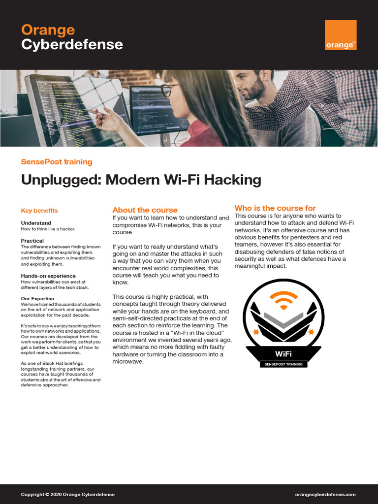 Orange Cyberdefense - Training - WIFI Hacking 1 1 | PDF | Cybercrime | Computing